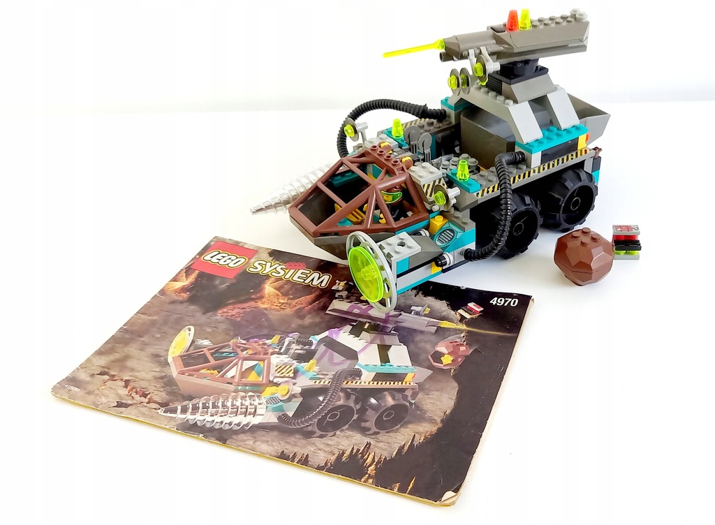 LEGO Rock Riders 4970 – Chrome Crusher - 11398444631 - oficjalne ...