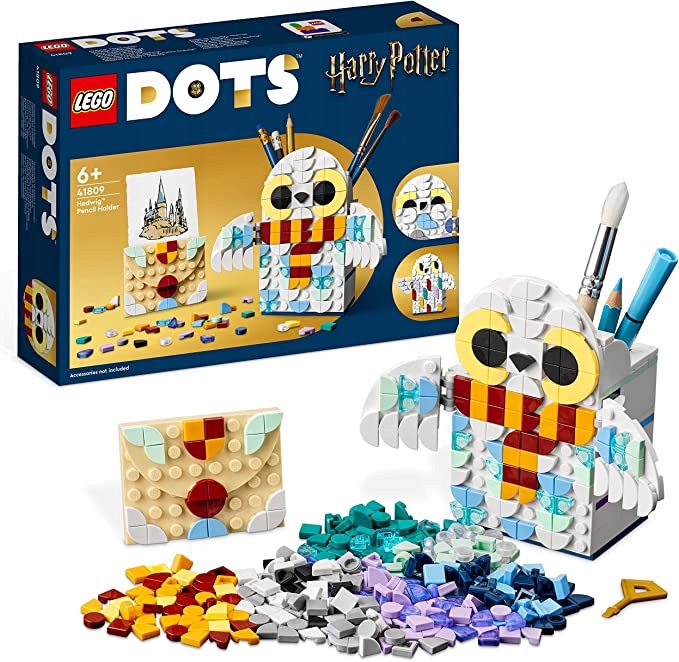 LEGO DOTS 41809 HARRY POTTER Sowa Hedwiga Pojemnik - 14046674723 ...