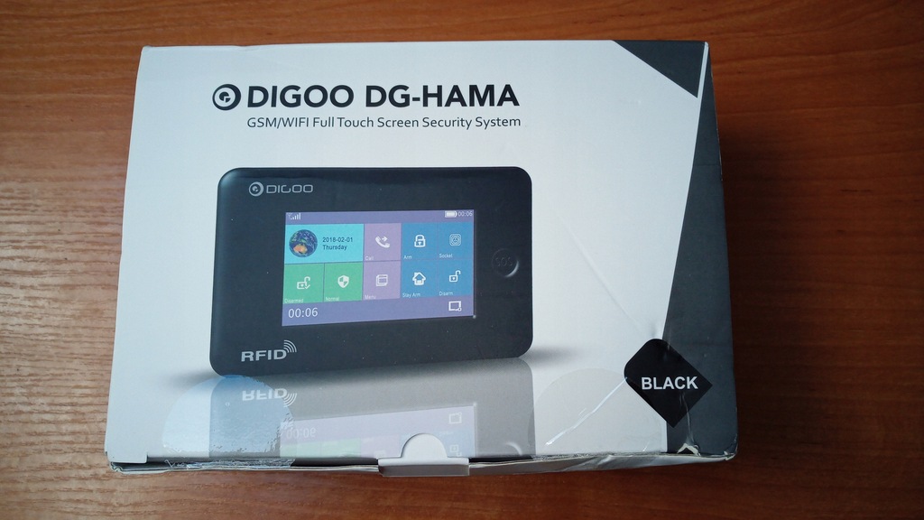 DIGOO DG-HAMA - Dotykowy ekran - System alarmowy - 8496799438 ...