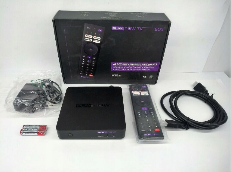 DEKODER PLAY NOW TV BOX 2 KOMPLET - 11158339611 - oficjalne archiwum ...