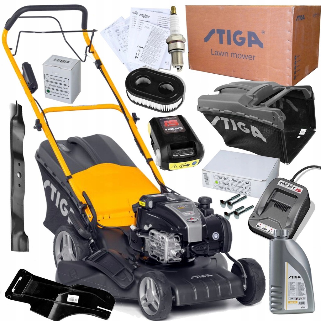 Kosiarka spalinowa STIGA Combi 48 SEQ B EASY START - 7929065616 ...