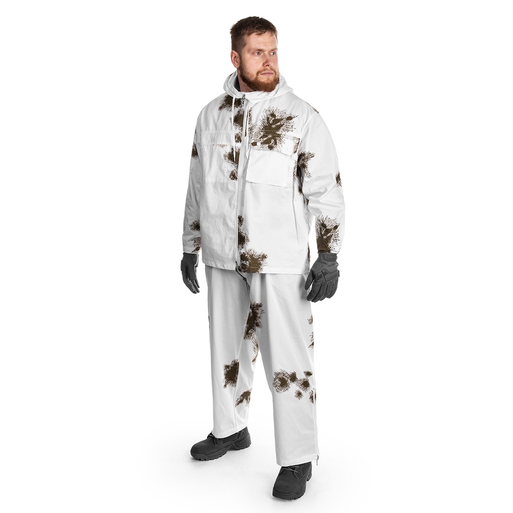 Strój maskujący Mil-Tec - Snow Camo M - 12757461544 - oficjalne ...