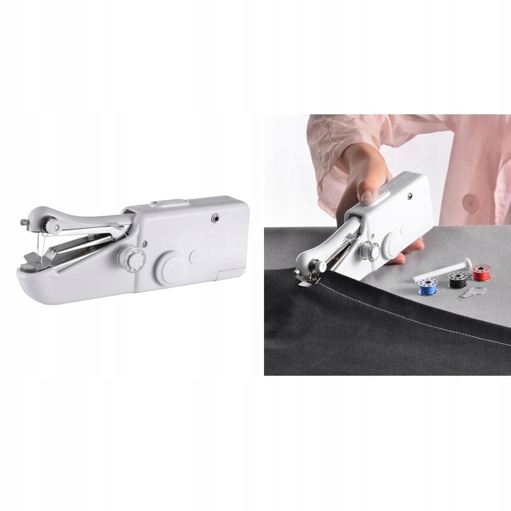 Mini Sewing Machine Cordless Stitch Sew Device Electric Home Handy ...