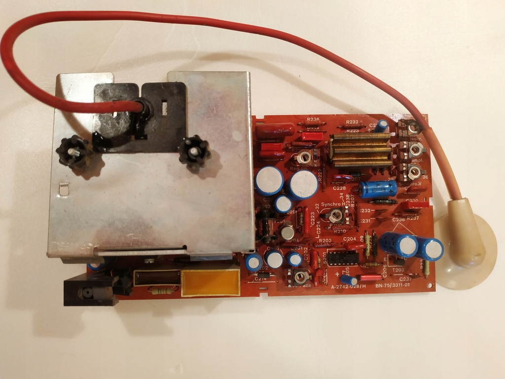 UNITRA TV Vela 203 trafo wysokiego napięcia - 13002494195 - oficjalne ...