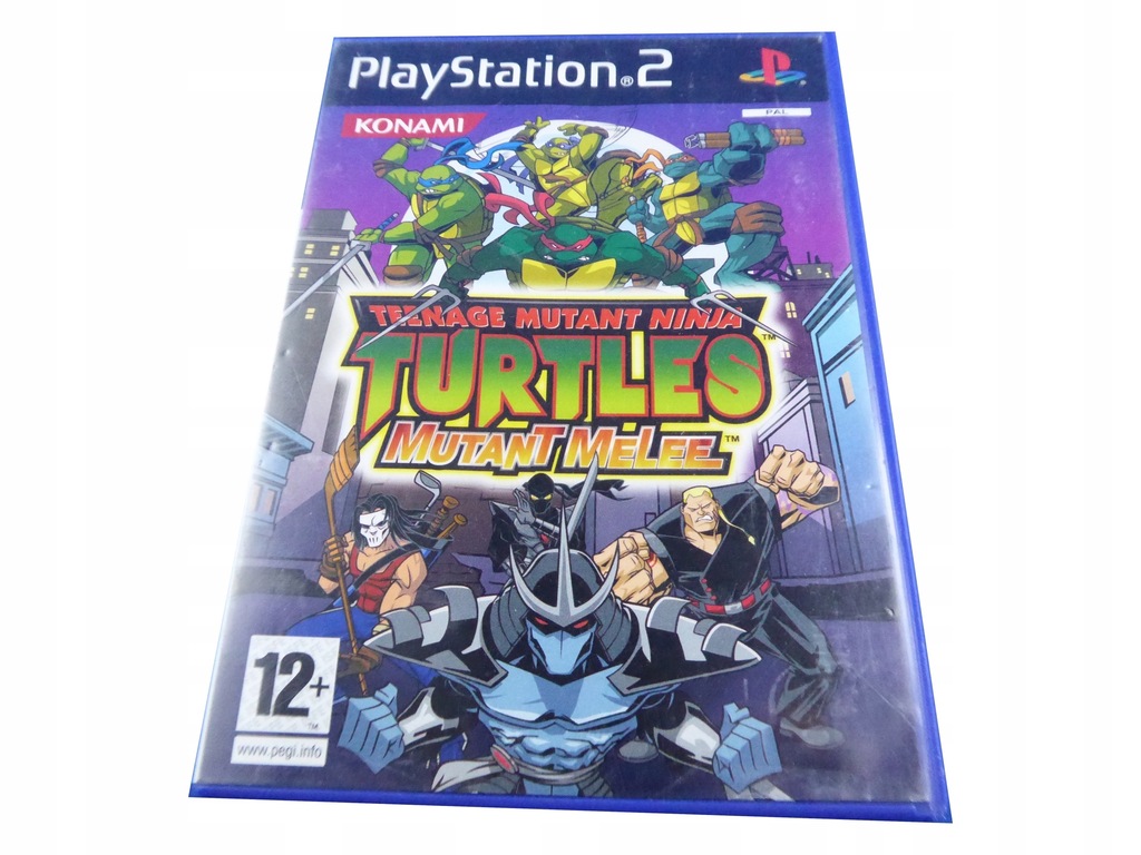 TEENAGE MUTANT NINJA TURTLES MUTANT MELEE PS2 - 11509068648 - oficjalne ...