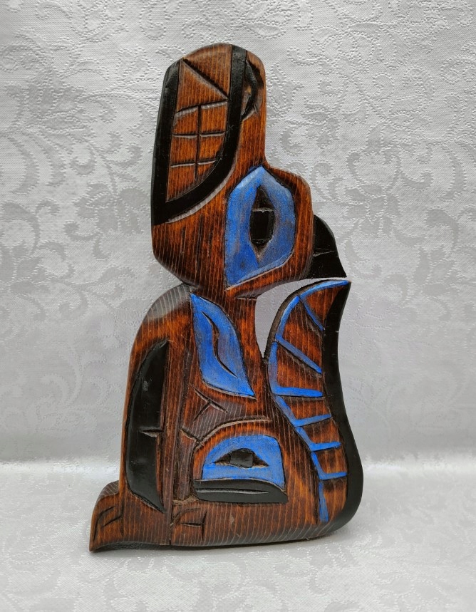 Starodawna rzeźba PERU, ciekawy ŁADNY aztecki PIES - 16790567692 ...