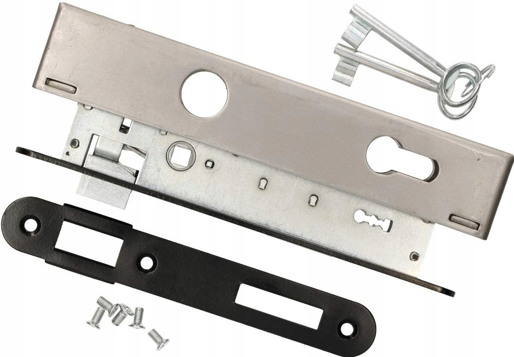 ZAMEK WPUSZCZANY DO DRZWI 90/22 KLUCZ PUSZKA - 12098538229 - oficjalne archiwum Allegro