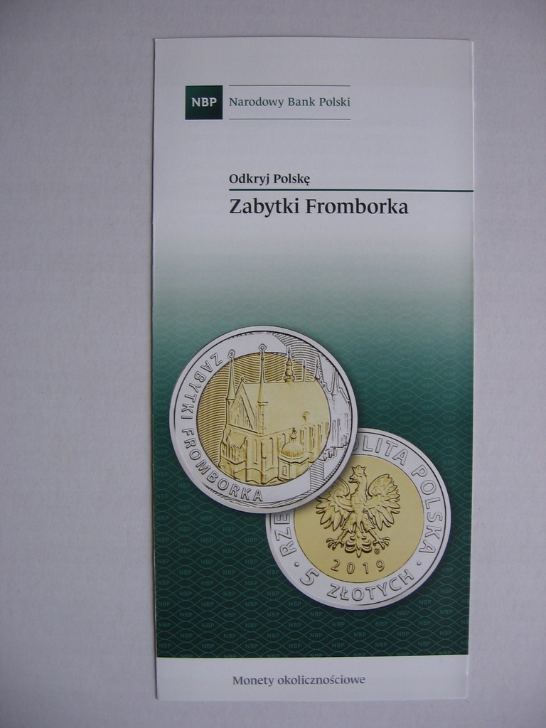 Folder Odkryj Polskę Zabytki Fromborka x 50 j.pol - 13312176055 ...