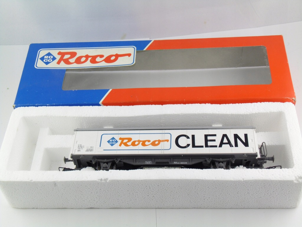 ROCO CLEAN WAGON DO CZYSZCZENIA TORÓW H0 1:87 9814 - 14558886302 ...