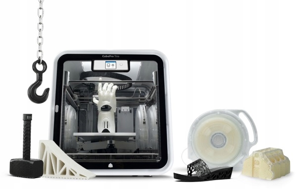 DRUKARKA 3D SYSTEMS CUBE PRO TRIO EKSTRUDER - 8130467461 - oficjalne ...