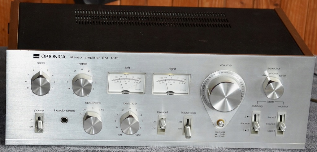 Optonica SM-1515 Wzmacniacz stereo Vintage Japan - 12744165129 ...