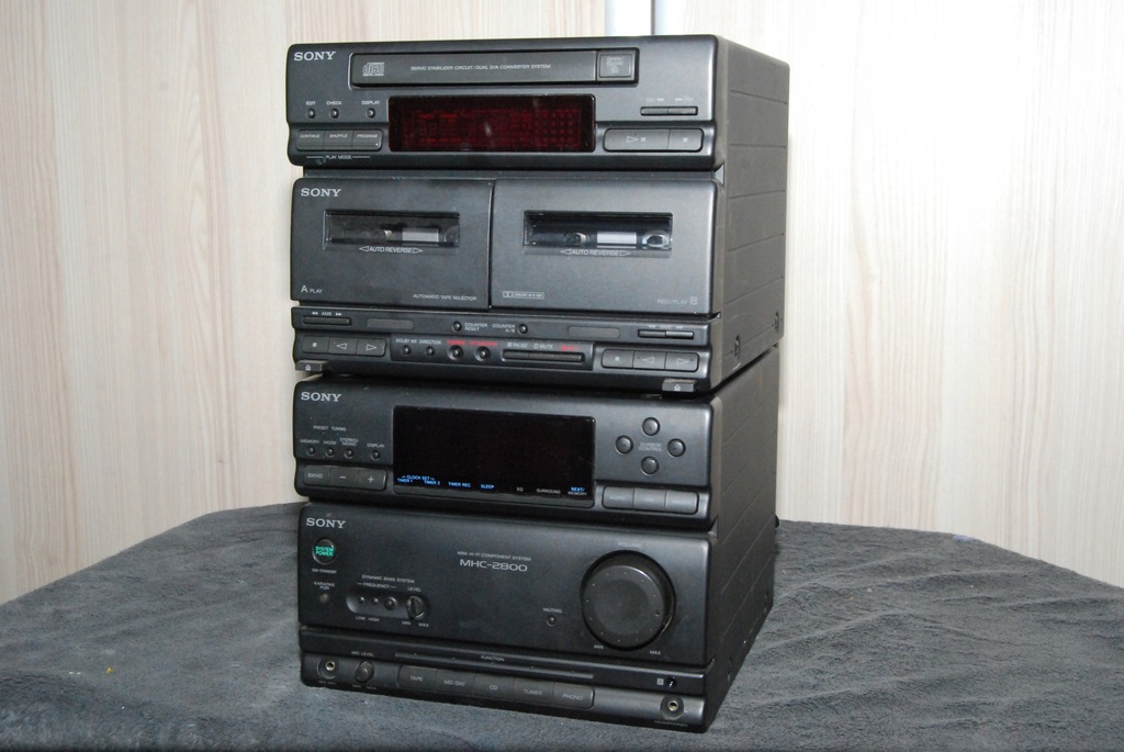 Wieża stereo Sony MHC-2800 bez pilota - 13262857828 - oficjalne ...