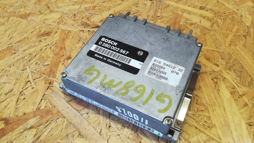 MERCEDES W140 KOMPUTER 0280002567 0165451232 - 7538808236 - oficjalne ...