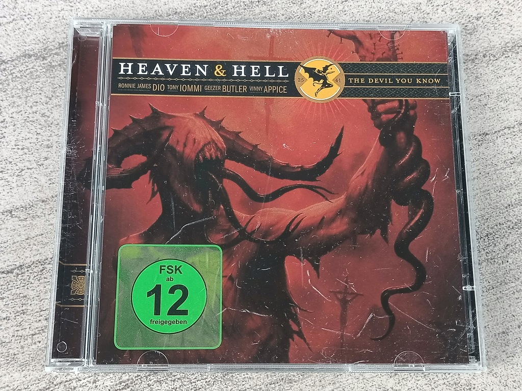 HEAVEN & HELL - THE DEVIL YOU KNOW-CD DVD 744 - 13357172994 - oficjalne archiwum Allegro