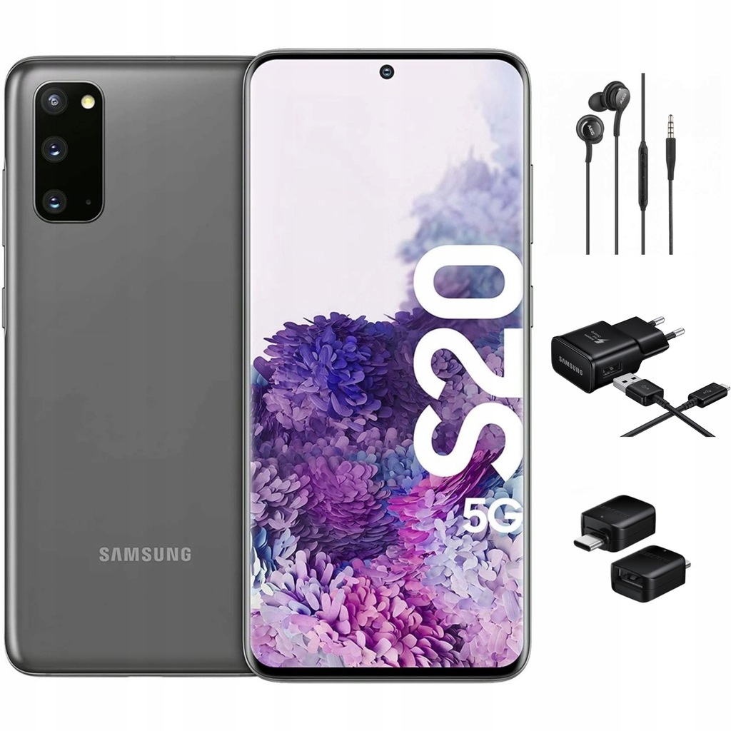 SAMSUNG GALAXY S20 5G 12/128GB | Pełny Zestaw G981 - 12439864499 ...