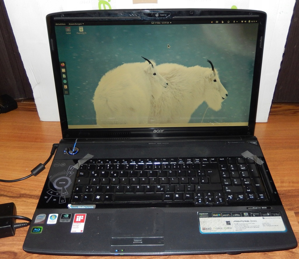 Acer ASPIRE 8930G 18,4" Core 2 Duo 4 GB 320GB - 13042641096 - oficjalne ...