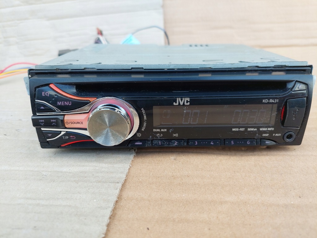 radio JVC KD-R431 USB BLUETOOTH - 14758256934 - oficjalne archiwum Allegro