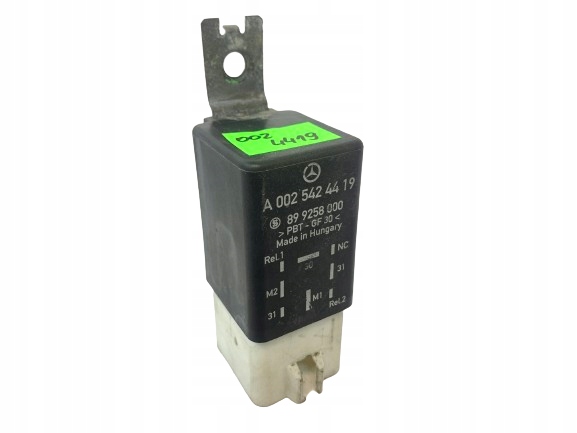 MERCEDES PRZEKAŹNIK WENTYLATORA STEROWNIK A0025424419 - 15782128079 ...