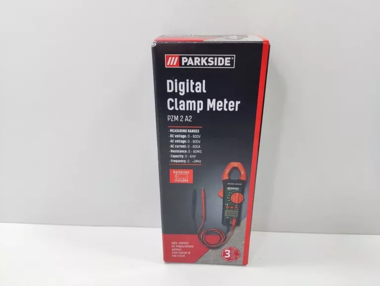 MIERNIK MULTIMETR CĘGOWY PARKSIDE PZM 2A2 - 14763127543 - oficjalne archiwum Allegro