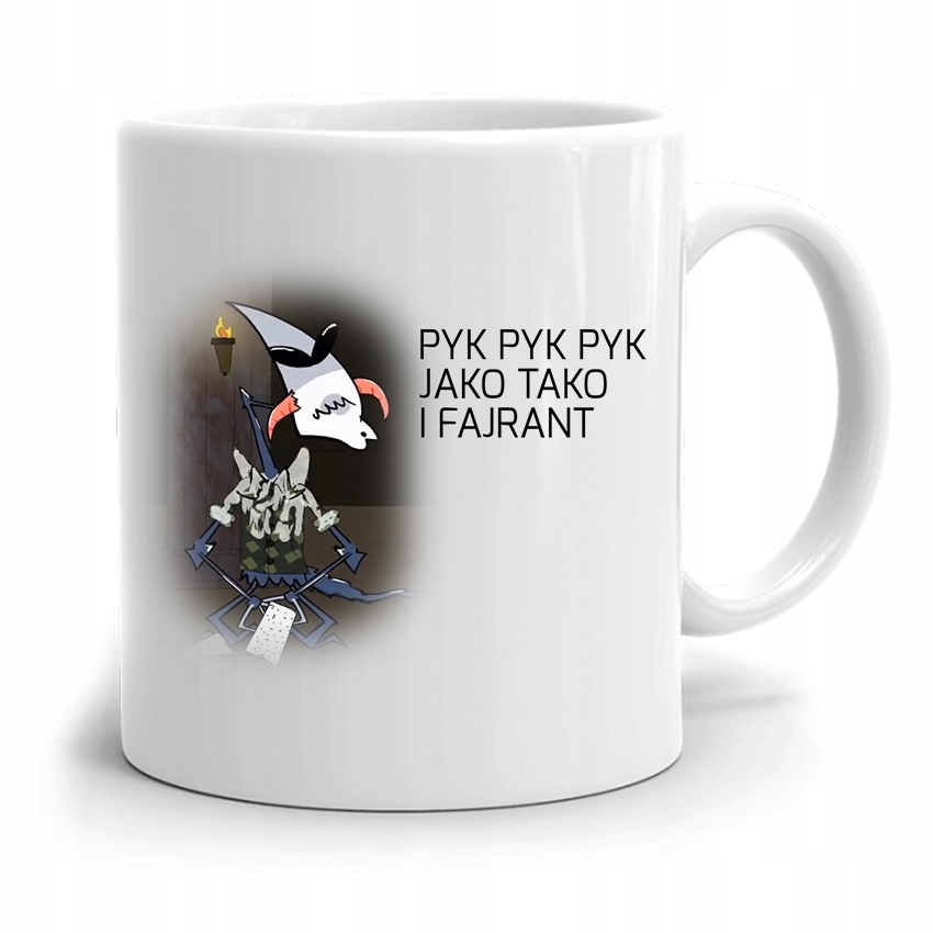 KUBEK KAPITAN BOMBA ŁECINA PYK PYK PYK JAKO TAKO - 10922715055 - oficjalne archiwum Allegro