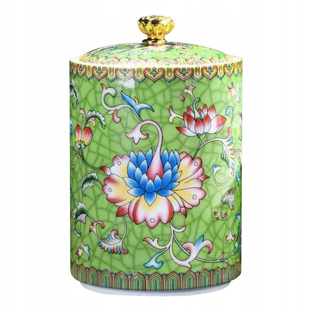 Storage Container Ceramic Tea Caddy Tea Canister - 13010449521 ...