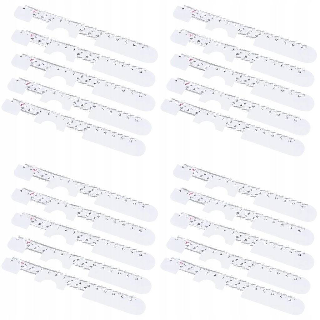 Eyeglasses Pd Ruler Pupillary Distance Mm 40 Pcs - 13707500092 ...