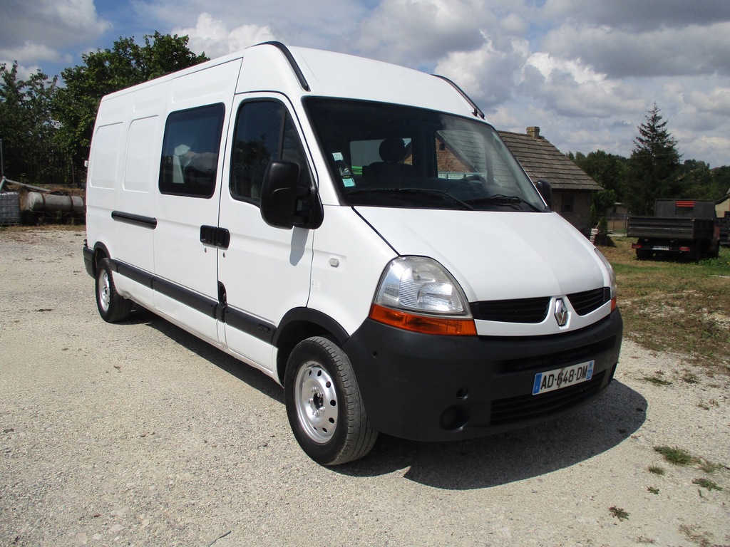 Master L3H2 doka 7-osobowy 2.5dCi dubel Brygadówka - 12547987283 ...