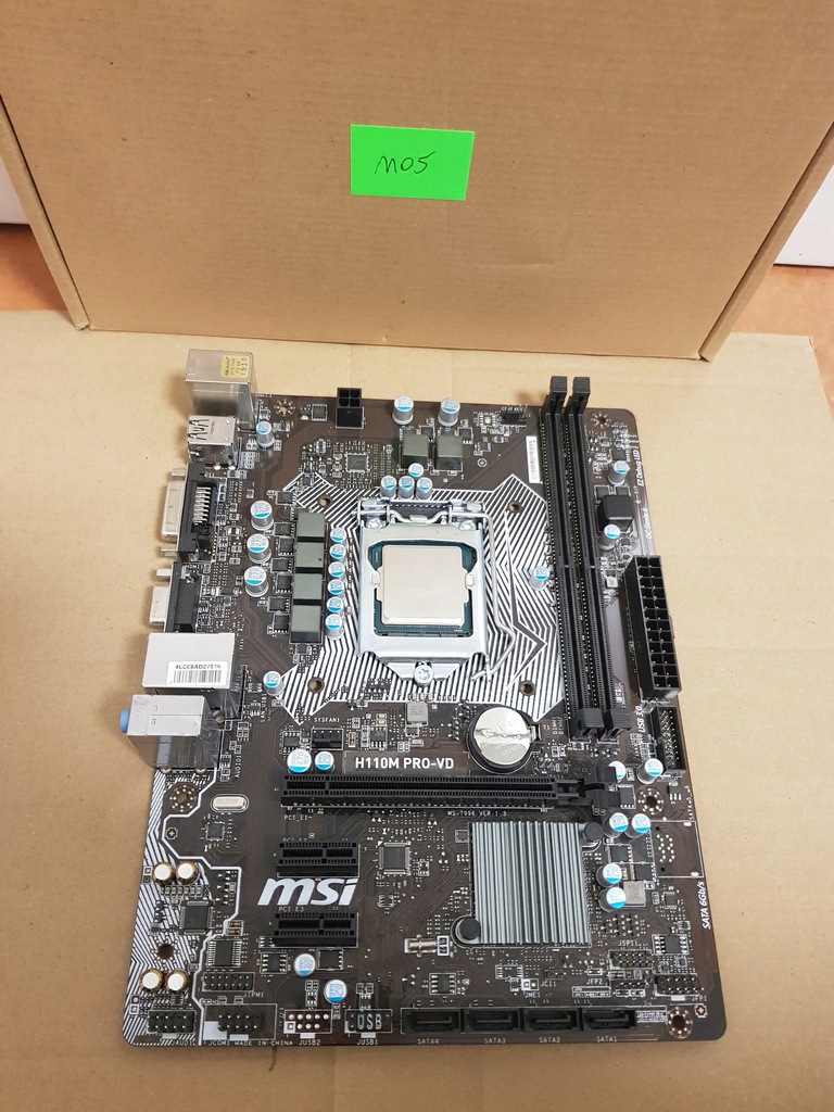 MSI H110M PRO-VD + i5-6500 1105 - 14606050284 - oficjalne archiwum Allegro