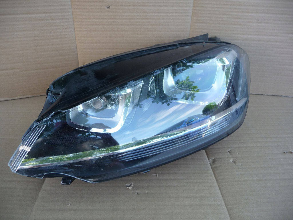 VW GOLF 7 VII LAMPA PRZÓD LEWA XENON 5G1941031 - 11231348344 ...