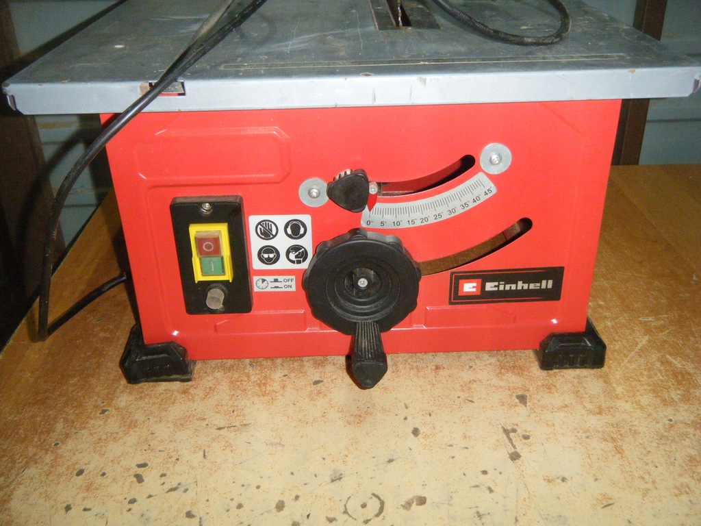 Einhell piła tarczowa stołowa Einhell TC-TS 210 - 13438871270 - oficjalne archiwum Allegro