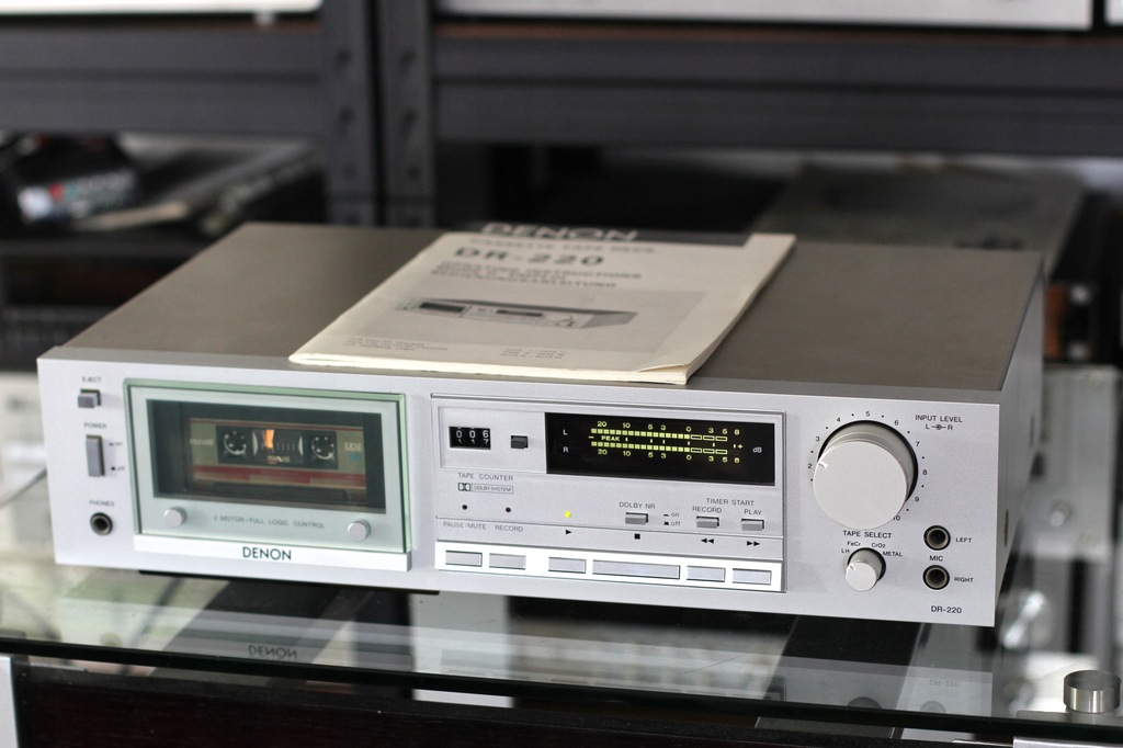 Denon DR-220 magnetofon kasetowy (1980 - 82) - 15293879971 - oficjalne ...