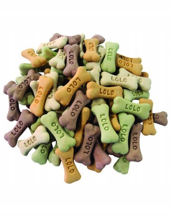 LOLO PETS CIASTKA DLA PSA KOŚCI MINI MIX 3kg - 9586854584 - oficjalne ...