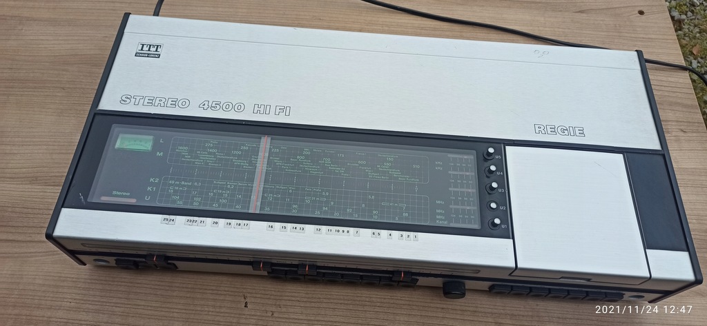 AMPLITUNER ITT 4500 HIFI REGIE - 11497070090 - oficjalne archiwum Allegro