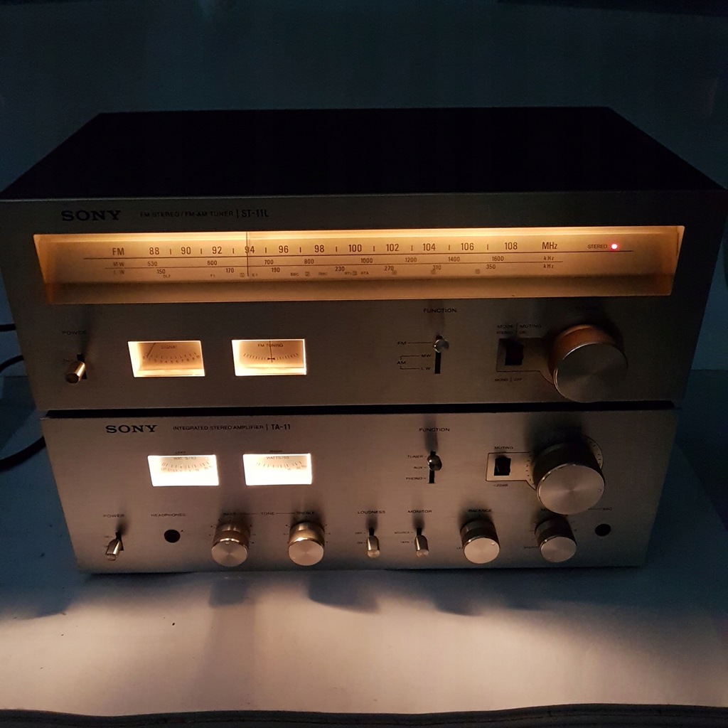 Wzmacniacz Sony TA-11 - 13090041921 - oficjalne archiwum Allegro