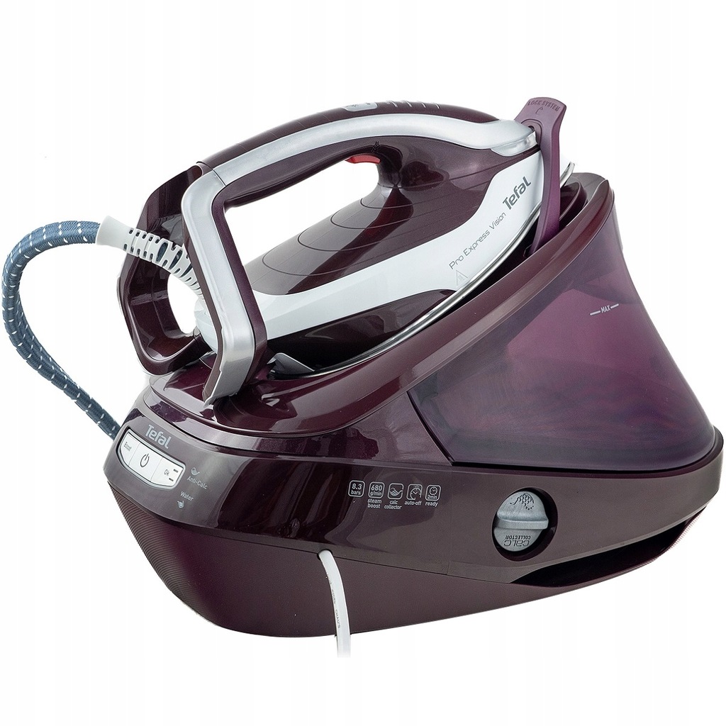 Stacja parowa TEFAL Pro Express Vision GV9810 - 12488158076 - oficjalne archiwum Allegro