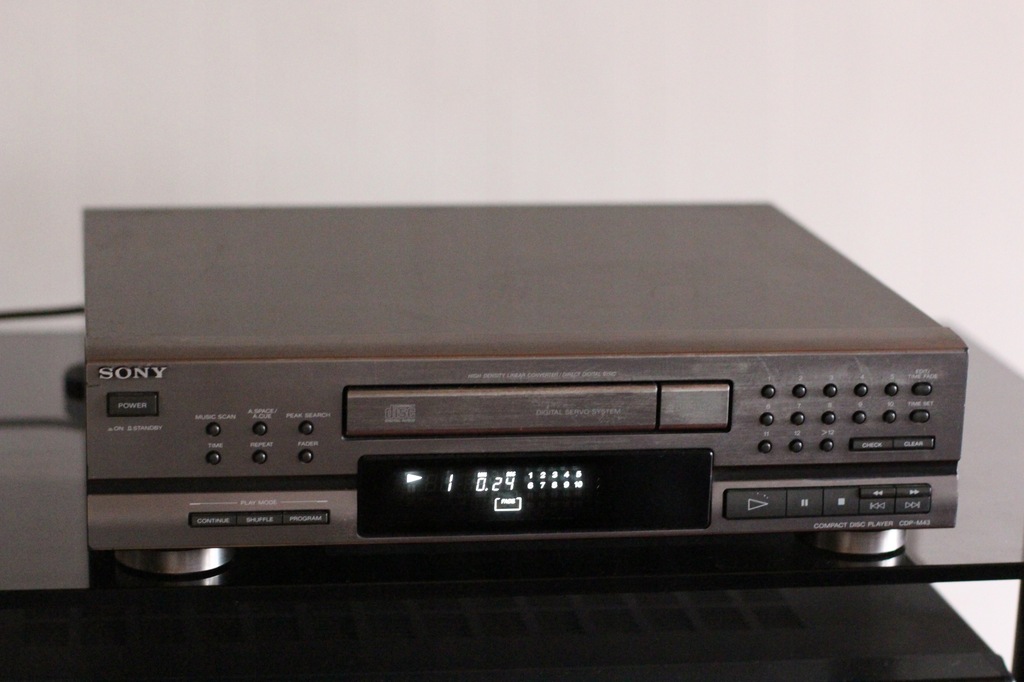Sony CDP-M43 odtwarzacz cd , czytaj opis - 11836931406 - oficjalne archiwum Allegro