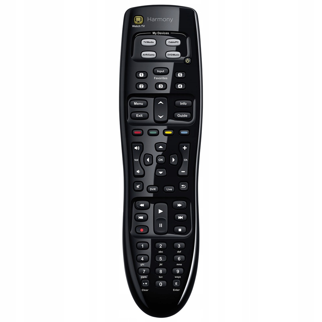 LOGITECH HARMONY 350 CONTROL PILOT UNIWERSALNY - 12584935270 ...