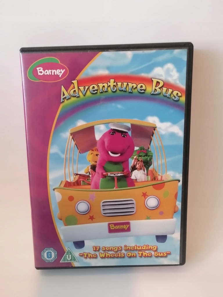 BARNEY ADVENTURE BUS DVD - 12611154459 - oficjalne archiwum Allegro