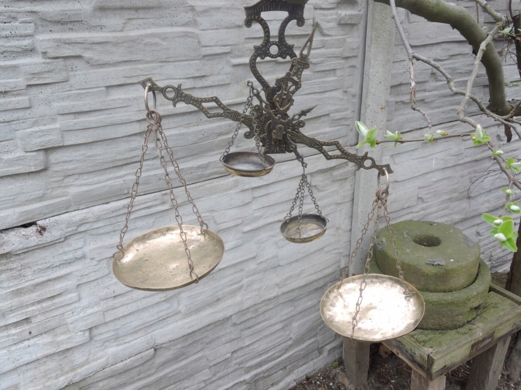 Stara waga szalkowa, podwójna - 12088303304 - oficjalne archiwum Allegro