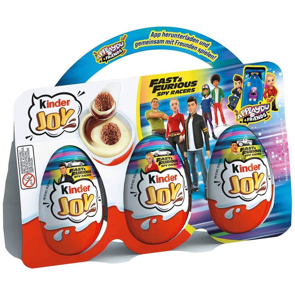 Jajo Kinder Joy Spy Racers Z Niemiec - 12107496741 - oficjalne archiwum ...