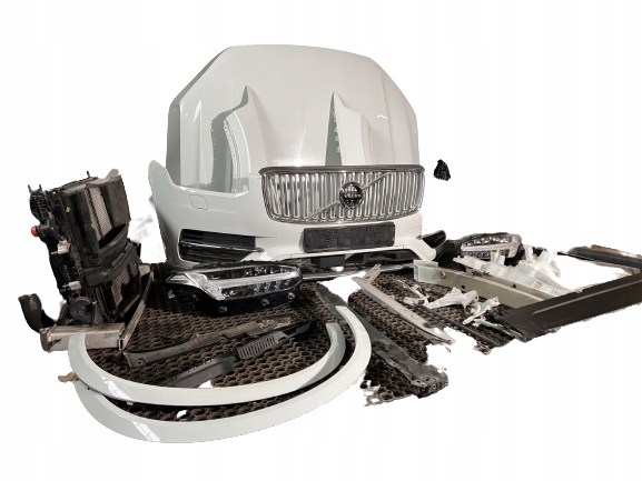 VOLVO XC90 II ZDERZAK PRZÓD MASKA KOMPLETNY PRZÓD - 12898179672 ...