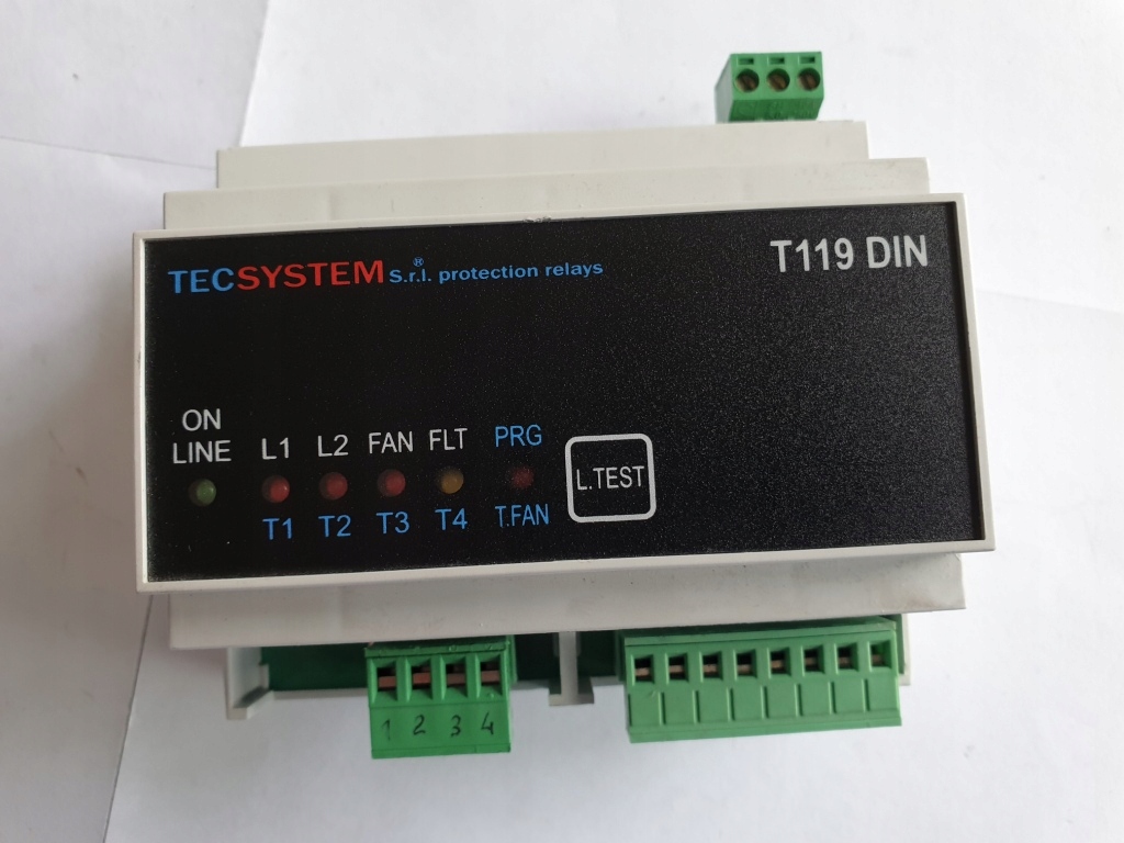 REGULATOR TEMPERATURY TECSYSTEM T119 DIN GWR - 8394093116 - oficjalne ...