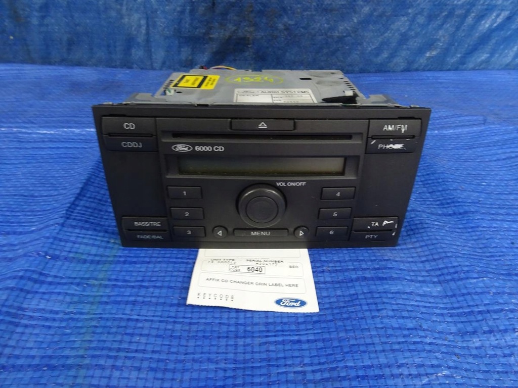 FORD 3M5T-18C815-BD 6000CD KOD - 8118272162 - oficjalne archiwum Allegro