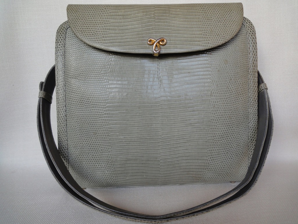 ALFRED ROTH IRV torebka skóra jaszczurki vtg - 13270742445 - oficjalne ...