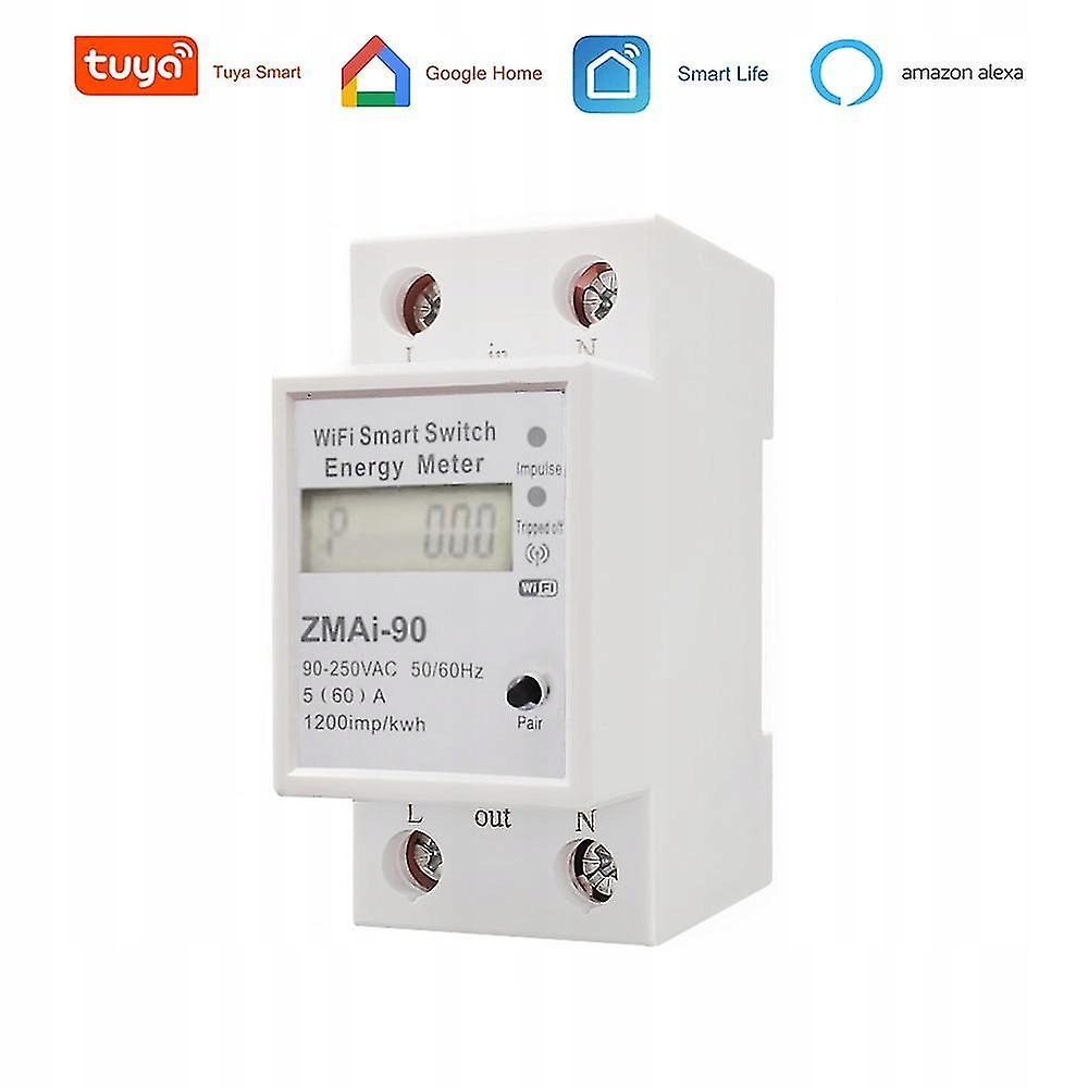 Wifi Smart Energy Meter Single Phase Din Rail Type - 12846562997 ...