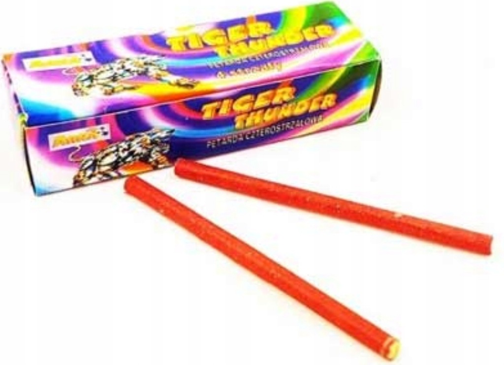 10 opakowań! Petardy tiger thunder 20szt 800 sh - 8493270364 ...