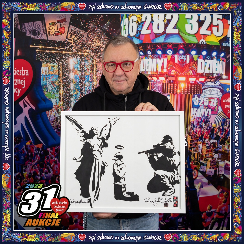 Smutny obraz wojny (Banksy style) - 13098507666 - oficjalne archiwum ...