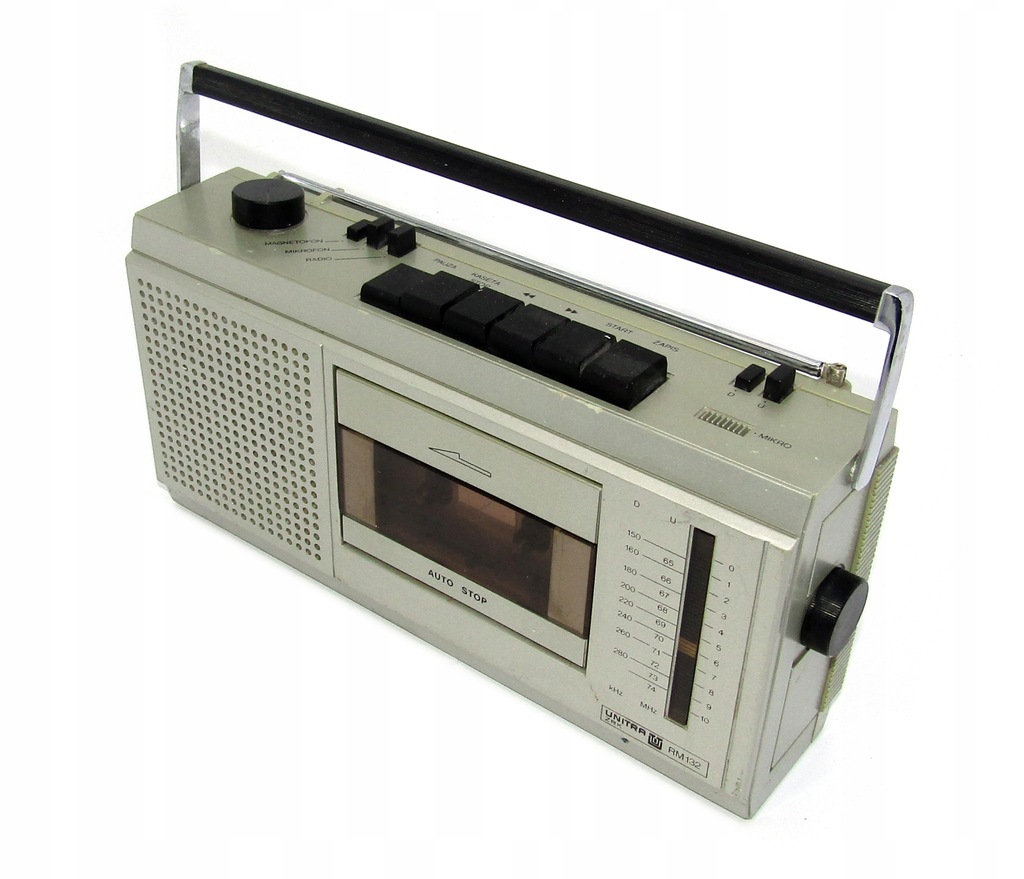 Radiomagnetofon Unitra ZRK RM132 - 11641847472 - oficjalne archiwum Allegro