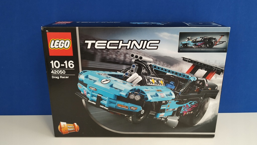 Lego Technic 42050 Drag Racer NOWY - 12540823506 - oficjalne archiwum ...