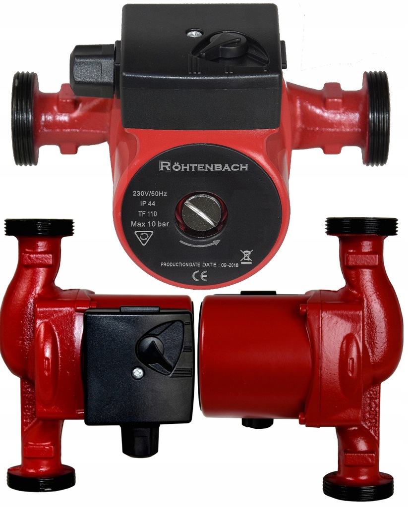 POMPA OBIEGOWA 32-80 180 CYRKULACYJNA DO PIECA CO - 10761046284 - oficjalne archiwum Allegro